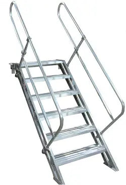 Removable Aluminum Stairways - Portable Aluminum Stairways - FAI