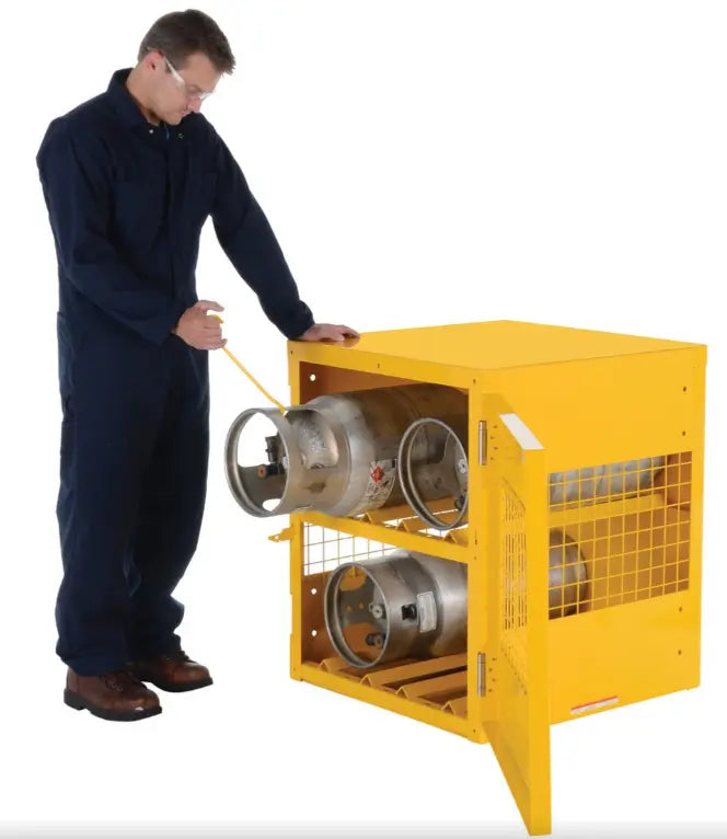 Cylinder Storage Cabinets - Gas Cylinder Cabinets - FAI